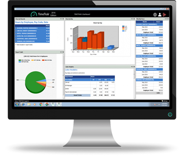 Time and Labor Management Software System - TimeTrak Systems