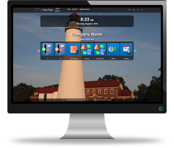 Biometric Fingerprint Time Clocks Compatible with ADP - TimeTrak Systems