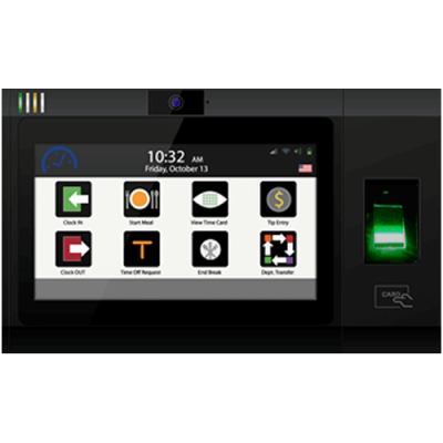 Fingerprint Biometric Time Clocks Compatible with Paychex - TimeTrak ...