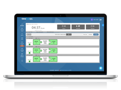 Web Based Timesheet Software for Employees - TimeTrak Systems